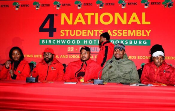 EFF students command elects new National leadership | Central News ...