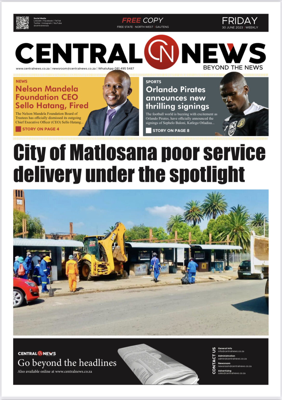 Central News Issue 011 | Download the latest weekly edition| Top Story ...