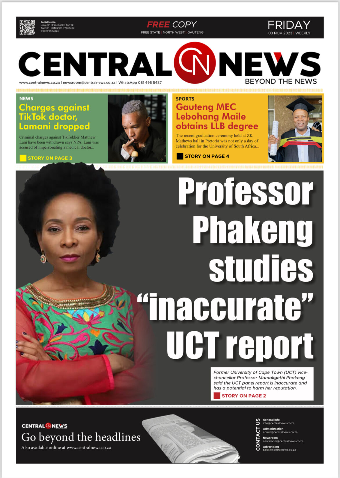 Central News Issue 029 | Download the latest weekly edition| Top Story ...