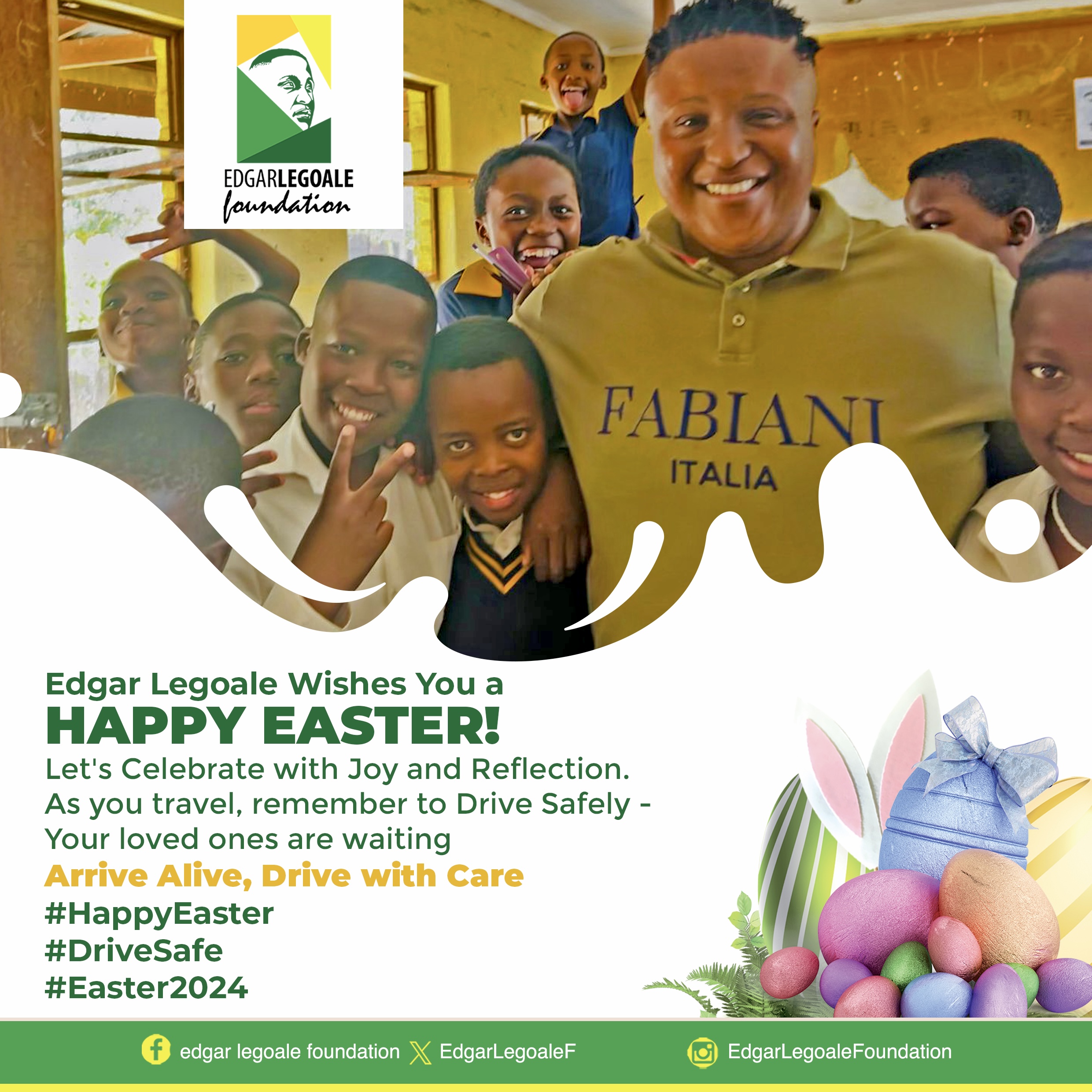 Edgar Legoale Foundation Extends Warm Easter Wishes and Invites All to ...