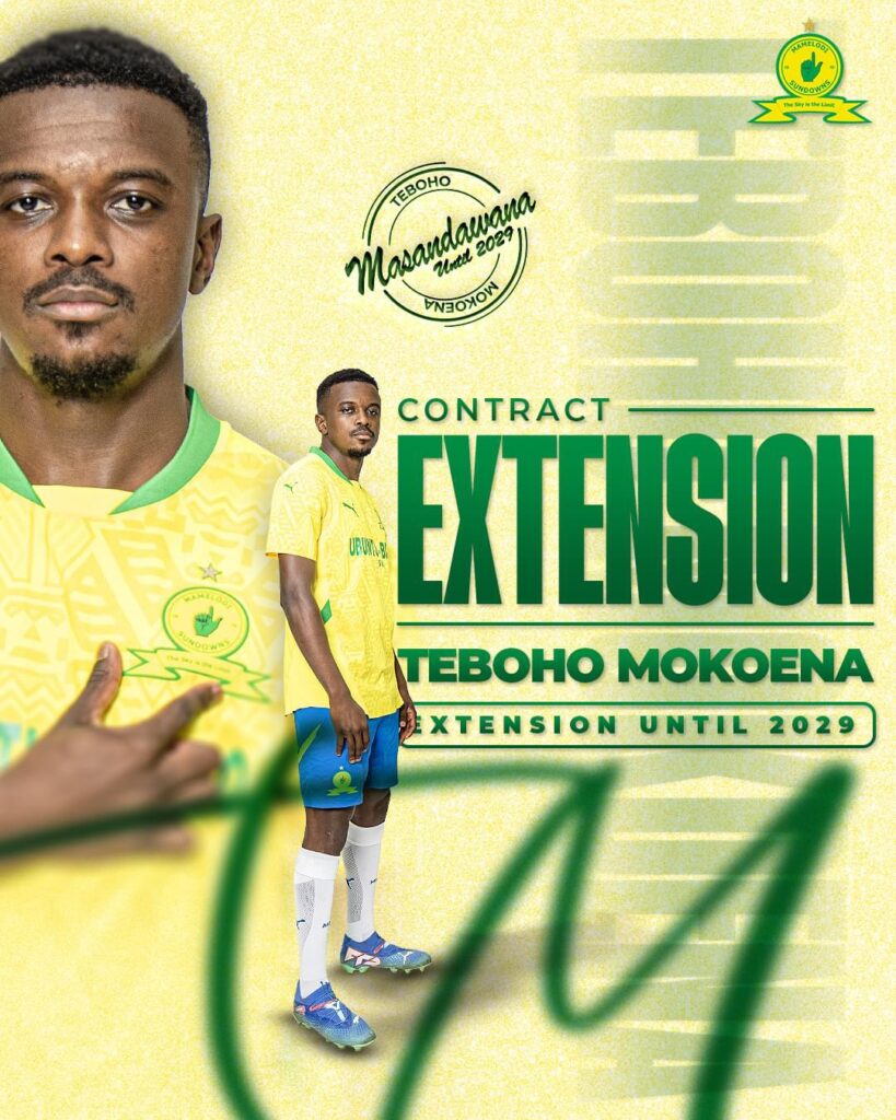 𝗕𝗥𝗘𝗔𝗞𝗜𝗡𝗚 𝗡𝗘𝗪𝗦: Mamelodi Sundowns Midfielder Teboho Mokoena Signs ...