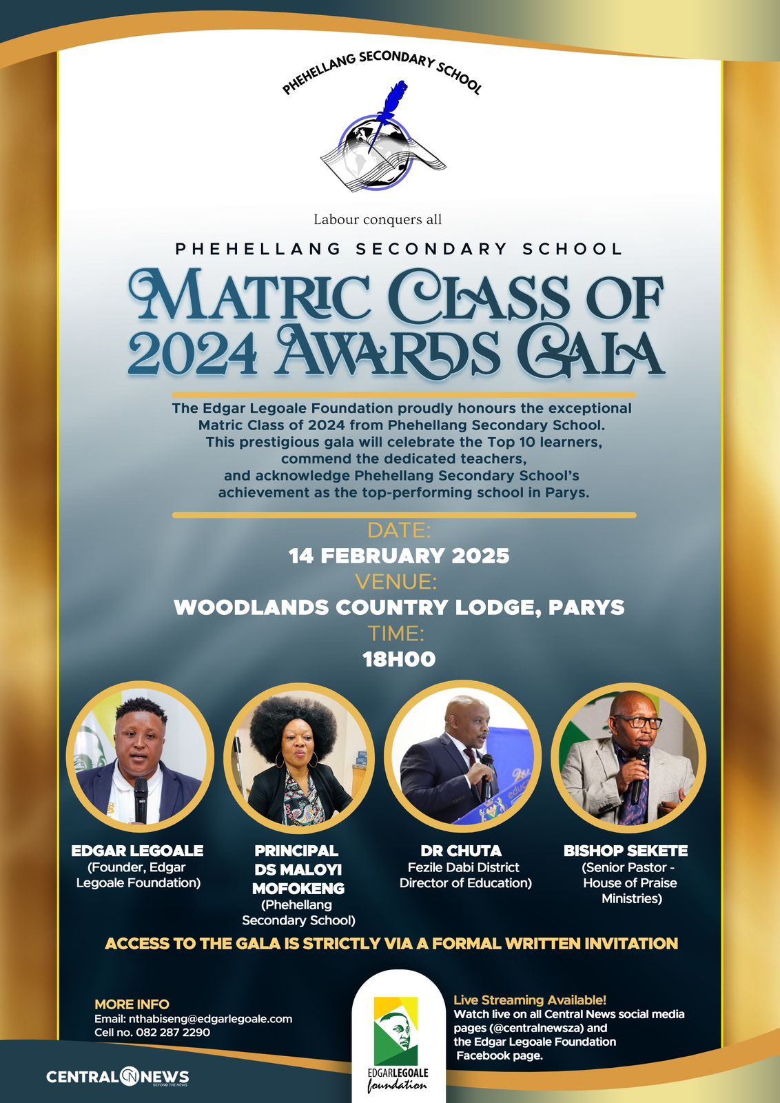 Edgar Legoale Foundation Hosts Gala Dinner to Honour Phehellang ...