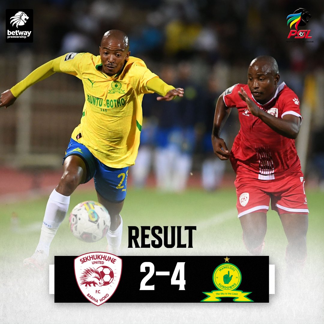 Mamelodi Sundowns Secure 4-2 Win Against Sekhukhune United, Remain ...