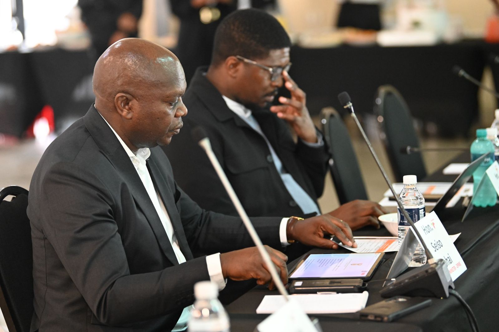 Deputy Ministers Mohai and Hlengwa: Strategic Port Oversight Visit to ...