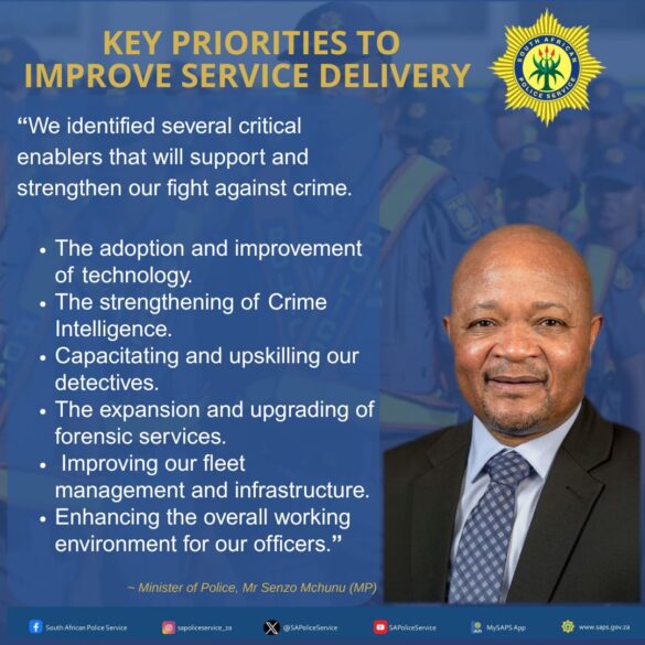Police Minister Mchunu Unveils New SAPS Divisions and HR Reforms in ...