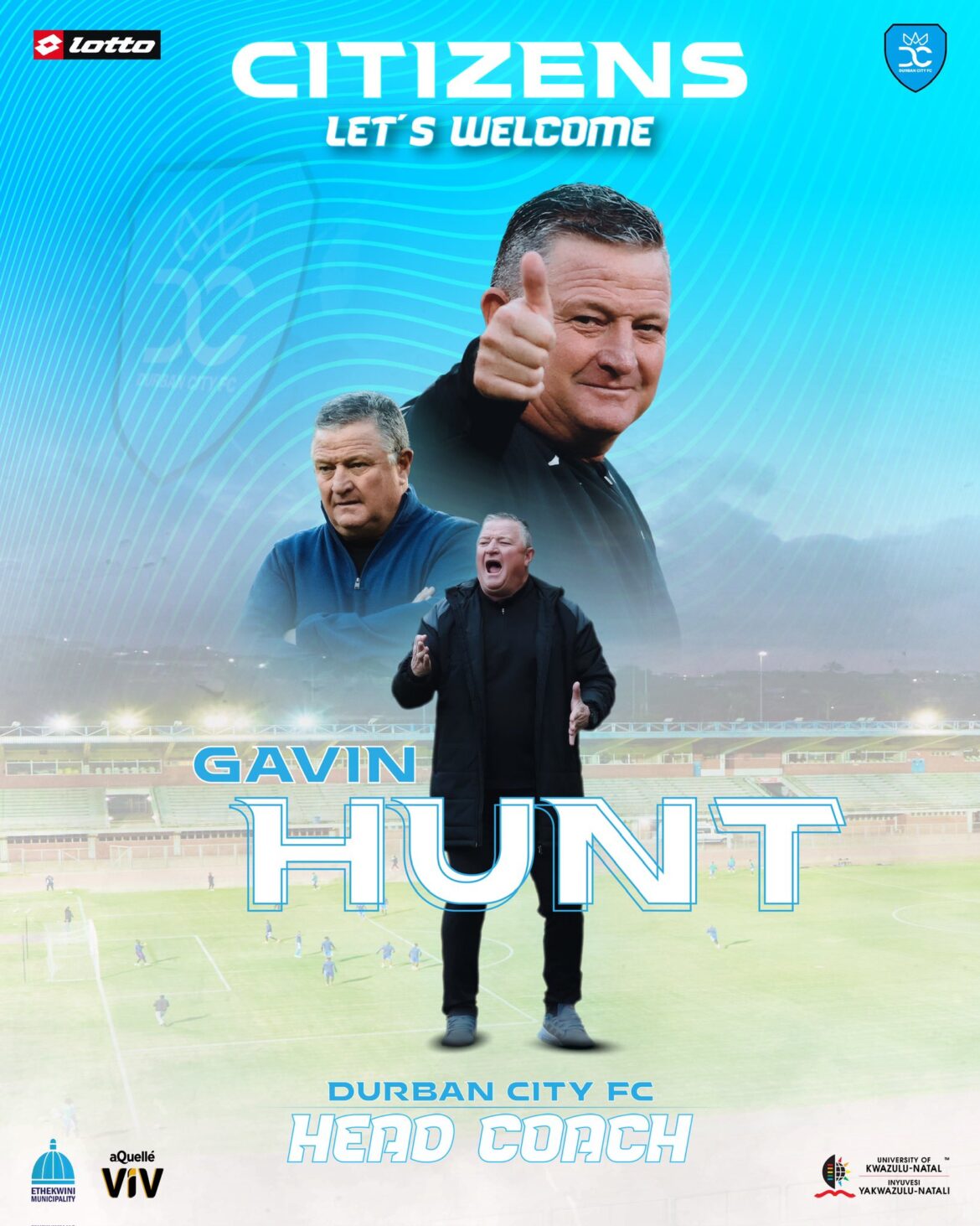 Gavin Hunt Appointed Head Coach of Durban City Ahead of 2025/26 betWay ...