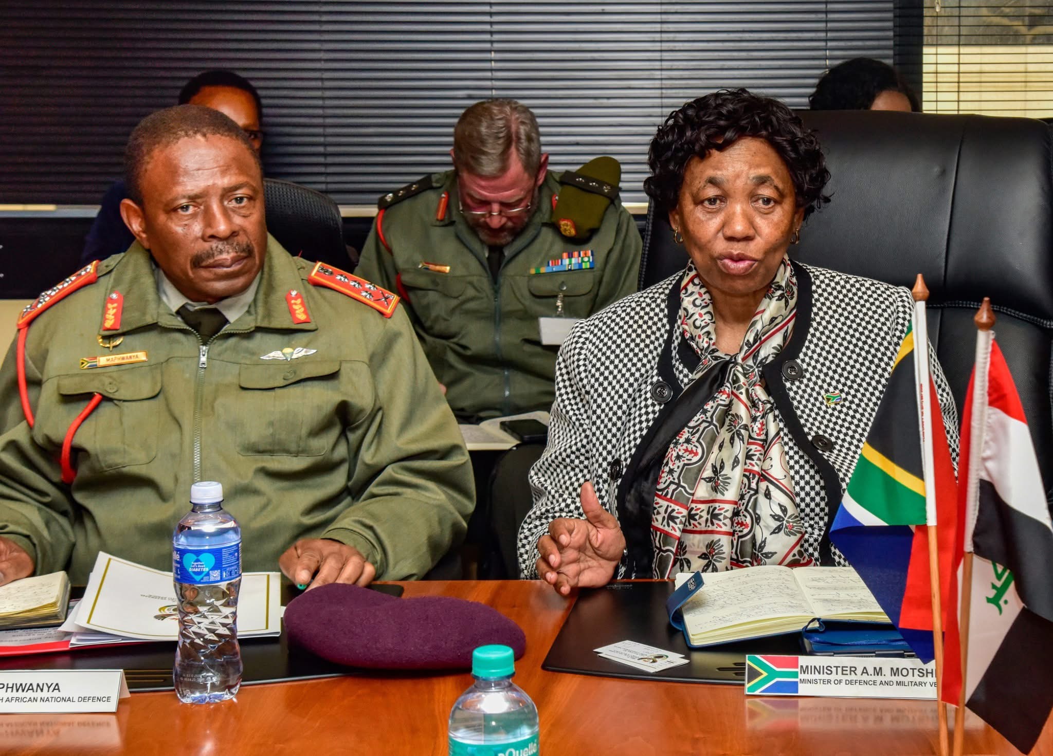 Defence Minister Angie Motshekga Defends SANDF Chief Gen Rudzani ...