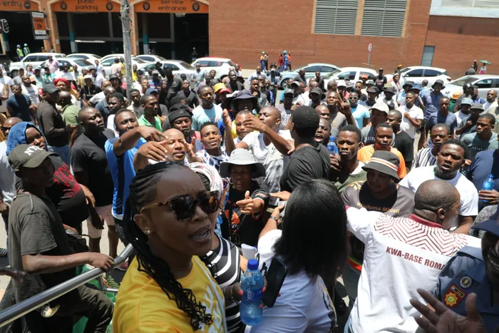 E-Hailing Drivers March to Gauteng Transport Department Over Safety ...