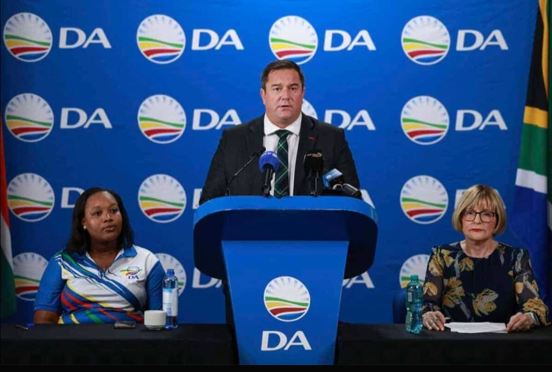 BREAKING NEWS:DA Federal Leader,Internal Struggles Force DA Leader John ...