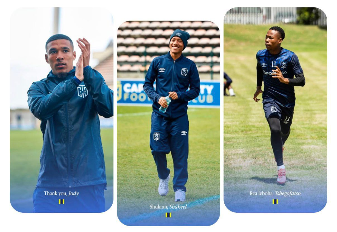 Cape Town City Confirm Departures of Three Players | Central News South ...